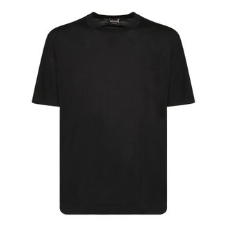 Ermenegildo Zegna Homme, Tops, Noir, Taille: M T-Chemises