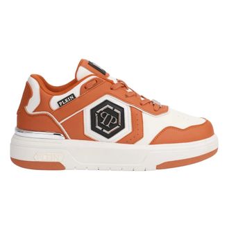 Philipp Plein unisex, Chaussures, Orange, Taille: 42 EU Baskets Basses Sk8R