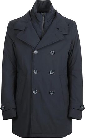 Herno Homme, Manteaux, Bleu, Taille: L Washington Pea Coat