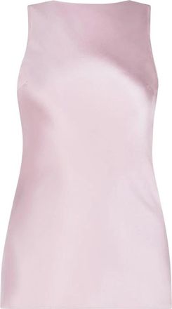 Nina Ricci Femme, Tops, Rose, Taille: 40 FR Haut Dos Nu Drap&eacute;
