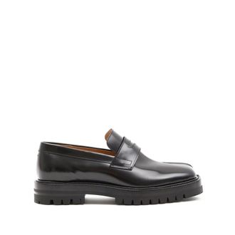 Maison Margiela Schwarze flache Schuhe f&uuml;r Frauen - - Shoes - Herren - Schwarzk - 44 EU