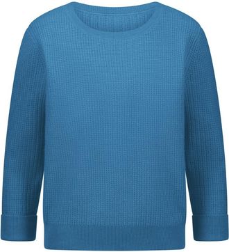 Peter Hahn Rundhals-Pullover Peter Hahn blau