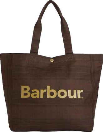 Barbour Overdyed Telfield TTN Tote Bag - - Bags - unisex - Braun - ONE SIZE
