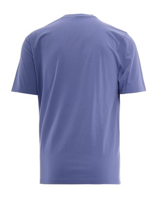HUGO BOSS Mens T-Shirt Logo Graphic Light Pastel Blue Cotton T-Shirts And Polos