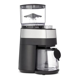 Amazon Basics Elektrische Burr-Kaffeem&uuml;hle mit 30 Mahlgraden f&uuml;r French Press, Filterkaffee und Espresso, Schwarz