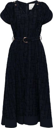 3.1 Phillip Lim Kleid mit Karomuster - Blau