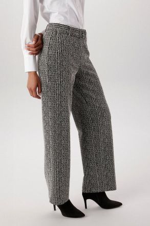Aniston Schlupfhose (2-tlg) mit G&uuml;rtel im gleichen Karomuster-Design - NEUE KOLLEKTION