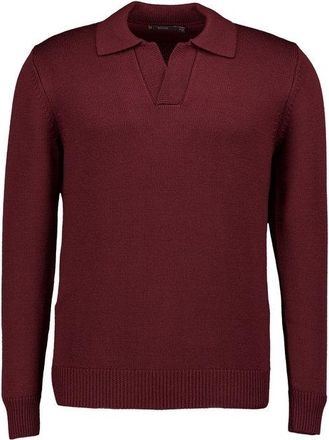 Boggi Milano Herren Pullover rot unifarben