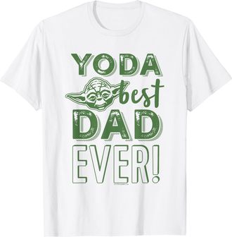 Star Wars Yoda Best Dad Vater Papa T-Shirt