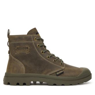 Palladium Schn&uuml;rstiefeletten Palladium Pampa Zip Lth Legacy 79502-308-M Gr&uuml;n