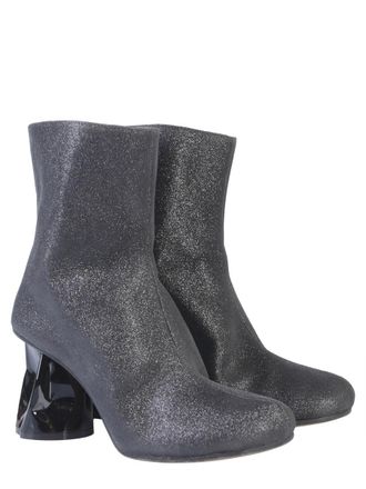 Maison Margiela Crushed Heel Boots - Black