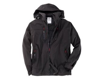 Brigg Softshelljacke Brigg &Uuml;bergr&ouml;&szlig;en Stretch-Softshelljacke schwarz