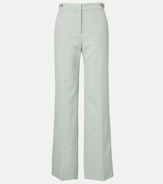 Stella McCartney Gerade Hose aus Wolle
