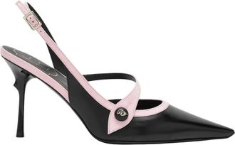 Roger Vivier Femme, Chaussures, Noir, Taille: 37 EU Strap Slingback T.85