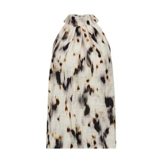 Co'Couture Femme, Tops, Multicolore, Taille: 38 FR Haut de style élégant en couleur os