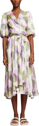 Esprit Damen 033EO1E319 Kleid, 573/LAVENDER 4, 36