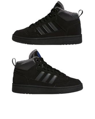 adidas Adidas Rapid Court Mid Winterized Chaussures Unisexes pour Adulte, Noir, 39 1/3 EU