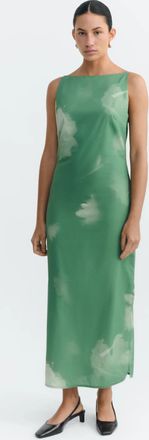 Thinking Mu Thinking MU Damen vegan Dress Sunniva Tipia Long Green