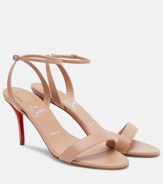 Christian Louboutin Sandalen Miss Z 80 aus Leder