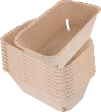 Cabilock 20 St&uuml;ck Papier Schalen Obstbeh&auml;lter Aus Pappe F&uuml;r Erdbeeren Gem&uuml;se Obst Snacks Rustikales Design F&uuml;r Hochzeit Party Picknick Dekoration Zuhause