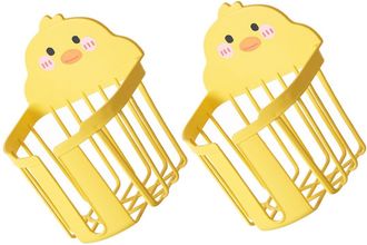 BESPORTBLE DIYEAH 2 Stück Wandhängende Papierhalter ohne Bohren Platzsparende Toilettenpapierhalter für Badezimmer Langlebige Leichte mit Elegantem Design Schone