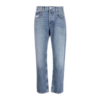 A Gold E Parker Long - Femme - Jeans - Bleu - Taille: W28