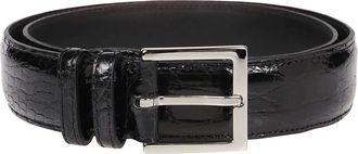 Orciani Homme, Accessoires, Noir, Taille: 105 CM Cocco Fianco Lucido Classic Belt