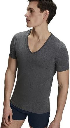 Falke Daily Comfort Multipack M Bx coton respirant 2 pi&egrave;ces, Cale&ccedil;on boxeur Homme, Gris Midnight 6366, L