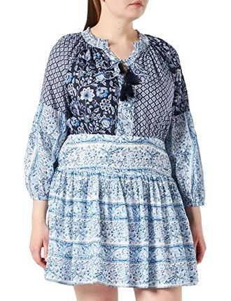 Pepe Jeans London Jesse Robe, Multicolore (Multi), M Femme