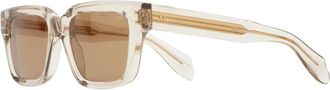 Cutler and Gross Lunettes de soleil carr&eacute;es - Homme - Accessoires - Beige - Taille: 53 MM