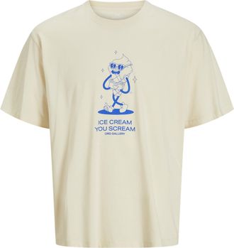 Jack & Jones Jorunexpect Tee Ss Crew Neck Tg Pls