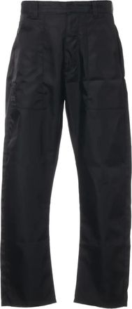 Prada pantalon à logo (2020) - Noir