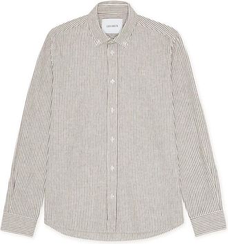 Les Deux Homme, Chemises, Multicolore, Taille: M Konrad Striped Shirt