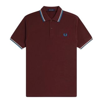 Fred Perry Homme, Tops, Rouge, Taille: XL Polo Chemises