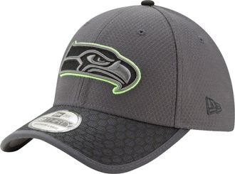 New Era Herren Cap NFL17 3930 SL SEASEA GPH BLK, DK Grey, ML, 11462225