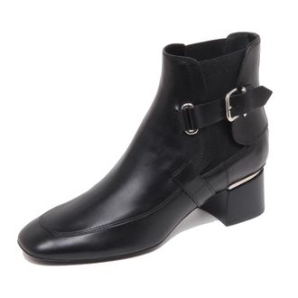 Tod's Stilvolle italienische Lederstiefel Schuh - - Shoes - Damen - Schwarzk - 36 1/2 EU