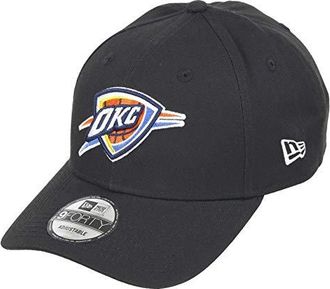 New Era Oklahoma City Thunder 9forty Adjustable Snapback Cap NBA Essential Black - One-Size