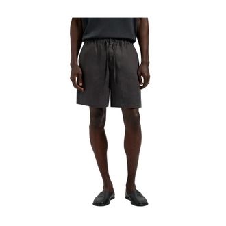 Olaf Hussein Homme, Shorts, Noir, Taille: XL Short en m&eacute;lange de lin