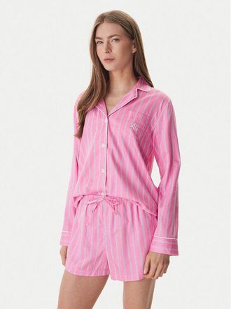 Lauren Ralph Lauren Pyjama ILN12489 Rosa Regular Fit