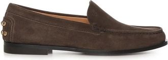 Tod's Femme, Chaussures, Brun, Taille: 41 EU Mocassins &agrave; clous