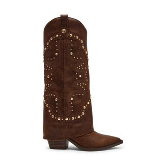 Steve Madden Bottes Stagecoach - Femme - Chaussures - Brun - Taille: 37 EU