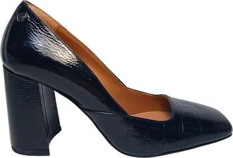 Pollini Femme, Chaussures, Noir, Taille: 38 1/2 EU scarpe tacco Pelle