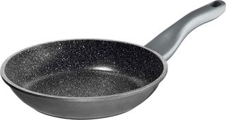 STONELINE FRESH Bratpfanne 20 cm, Made in Germany, Antihaft Pfanne Induktion geeignet, Große Pfanne Beschichtet mit echten Steinpartikeln, Brat- & Universalpfan