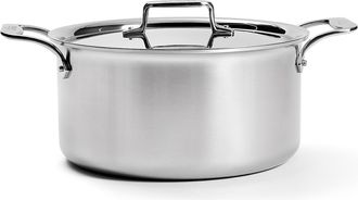 All-Clad SD55508 Stainless D5 Fleisch- und Gemüsetopf | 26 cm | 7,6 Liter | mit Deckel | Mehrschicht-Kochgeschirr | kompatibel mit allen Herdarten | aus Edelst