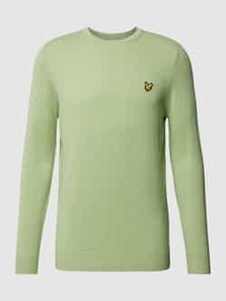 Lyle & Scott Strickpullover mit Motiv-Patch