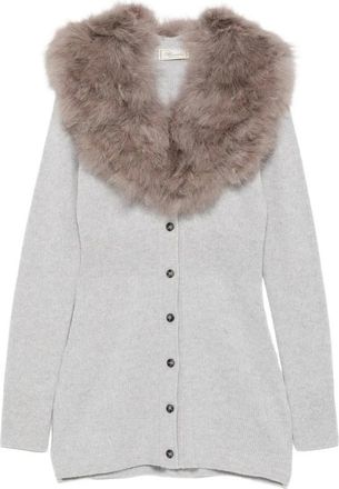 Blumarine Damen, Strickwaren, Grau, SGr&ouml;&szlig;e