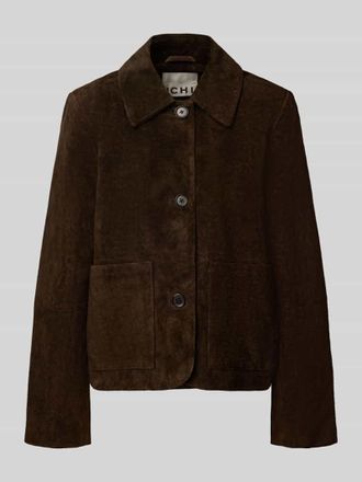 Ichi Lederjacke mit Kentkragen Modell ALAVA