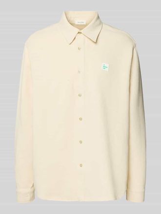 American Vintage Regular Fit Freizeithemd mit Label-Patch Modell AFAZ