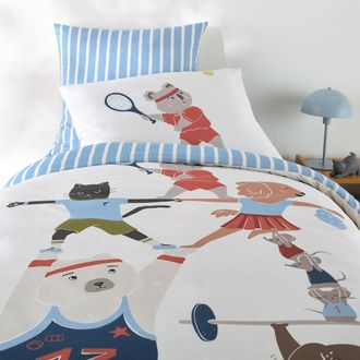 La Redoute Interieurs Housse De Couette Enfant 30% Coton Recycl&eacute; Neilo