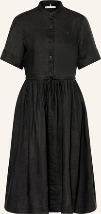 Tommy Hilfiger Leinenkleid schwarz